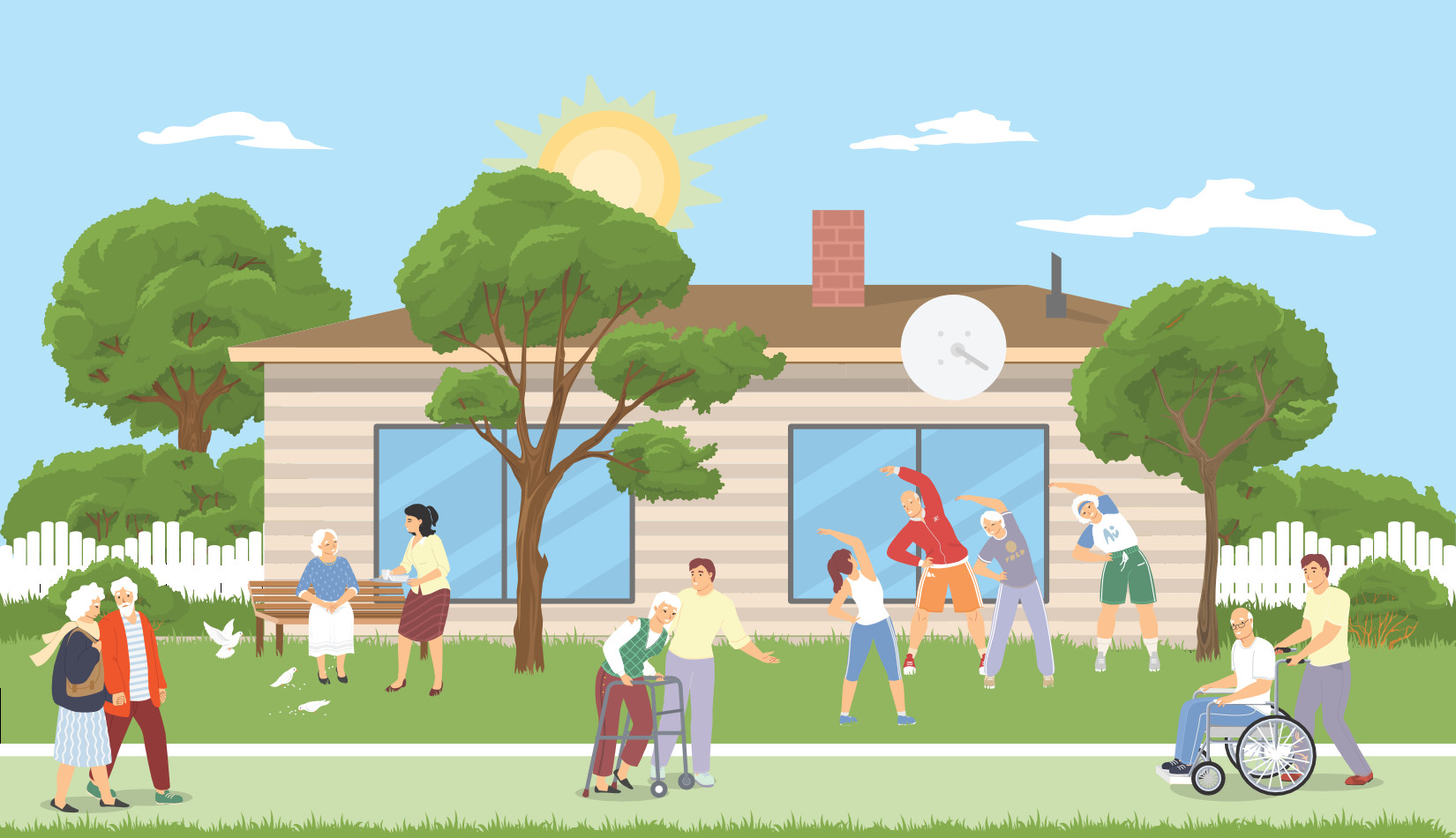 Innovative Design Solutions For Senior Care Facilities | Shree Designs